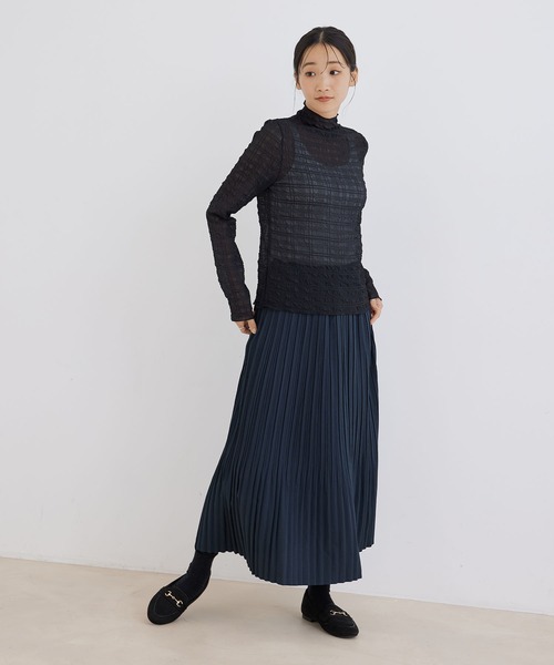 Jayro（ジャイロ）の「【EC限定】クラッシュジョーゼットハイネックプルオーバー（その他トップス）」 - WEAR