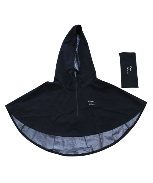 Vivi Golf Poncho Raincoat Black（レインコート/ポンチョ）｜PERSONNE（ペルソン）のファッション通販 ...