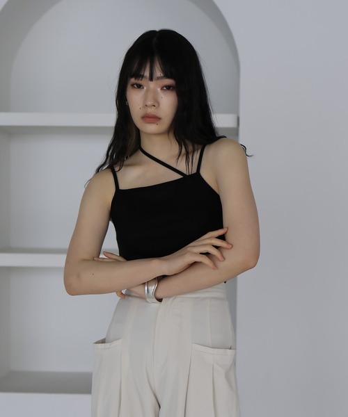 hellam（へラム）の「クロスデザインキャミソール（キャミソール）」 - WEAR