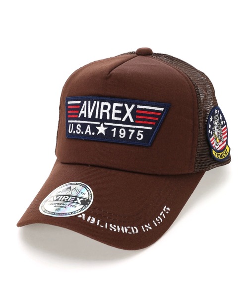 AVIREX（アヴィレックス）の「AVIREX TP PATCH MESH CAP（キャップ）」 - WEAR