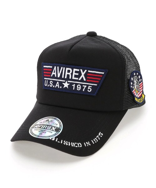 AVIREX（アヴィレックス）の「AVIREX TP PATCH MESH CAP（キャップ）」 - WEAR