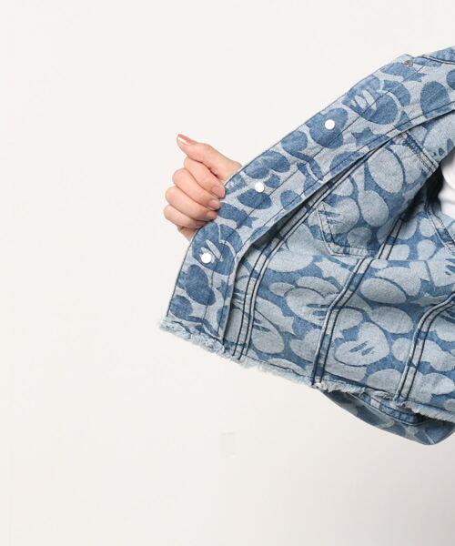 APEE BY A BATHING APE（エイピーバイアベイシングエイプ）の「PATTERN DENIM JACKET（デニムジャケット ...