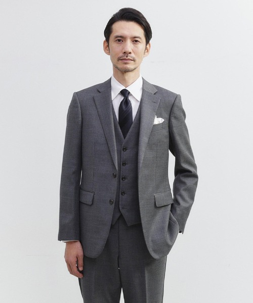 セール】【3ピース対応】シャイニーシャークピンヘッド ベスト（スーツ