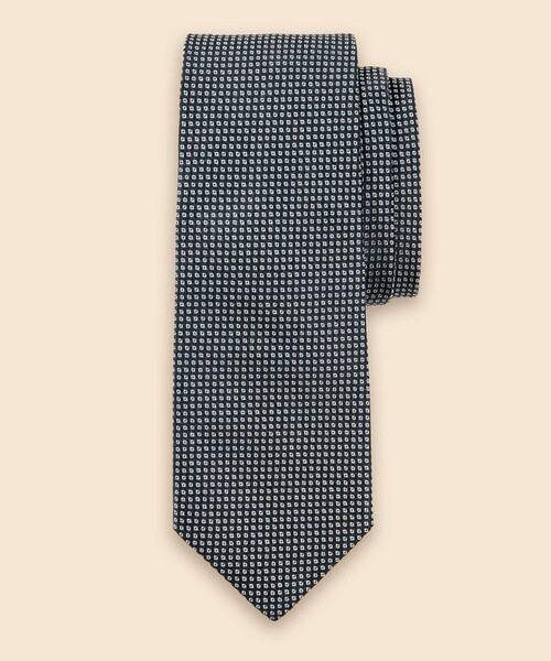 シルク スモールダイヤ ジャカードタイ（ネクタイ）｜BROOKS BROTHERS