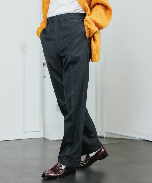 ROOPTOKYO（ループトウキョウ）の「J.PRESS/ジェイプレス SAXONY PIPED STEM TROUSERS トラウザーズ ...