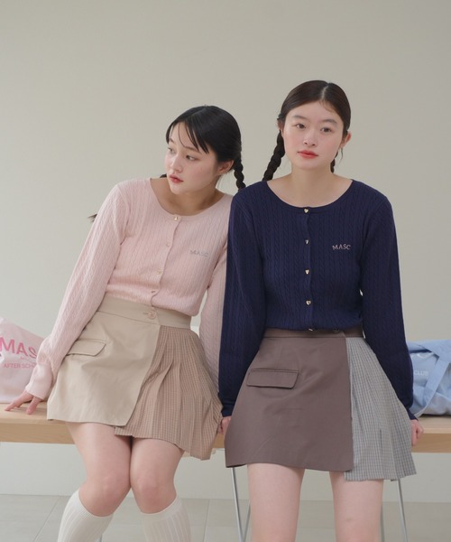 muguet（ミュゲ）の「MASC cable cardigan（カーディガン/ボレロ）」 - WEAR