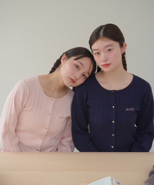 muguet（ミュゲ）の「MASC cable cardigan（カーディガン/ボレロ）」 - WEAR