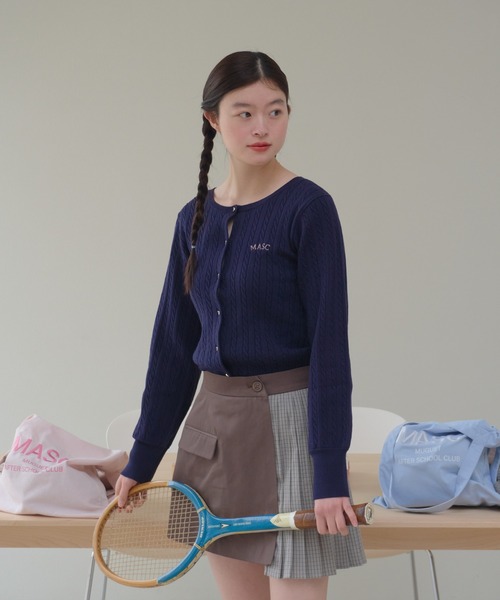 muguet（ミュゲ）の「MASC cable cardigan（カーディガン/ボレロ）」 - WEAR