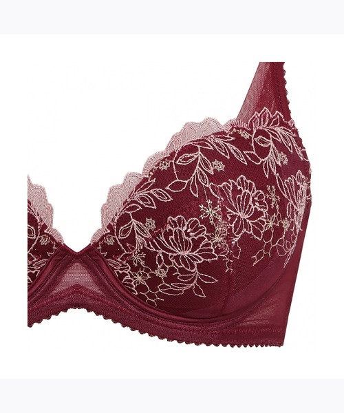 AMOSTYLE BY Triumph（アモスタイルバイトリンプ）の「チャーミングラマー ブラジャー バレリーナズ ドリーム【Eカップ】AMST1414 WHU2 JX（ブラジャー）」 - WEAR