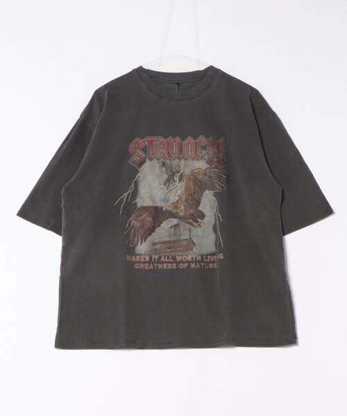 VIBGYOR Select/ 天竺ピグメントプリントTシャツ（Tシャツ/カットソー）｜VIBGYOR（ヴィブジョー）のファッション通販 ...