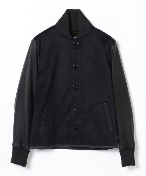 slowgun（スロウガン）の「SlowGun / カシミヤ スタジャン（ブルゾン）」 - WEAR