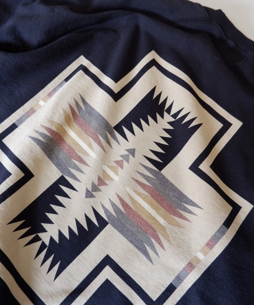 PENDLETON（ペンドルトン）の「PENDLETON/ペンドルトン Raglan Back Print Sweat Pullover ラグランバックプリントスウェットプルオーバー 1475 ...