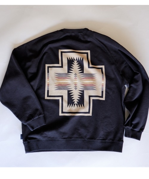 PENDLETON（ペンドルトン）の「PENDLETON/ペンドルトン Raglan Back Print Sweat Pullover ラグランバックプリントスウェットプルオーバー 1475 ...