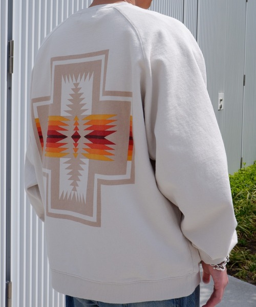 PENDLETON（ペンドルトン）の「PENDLETON/ペンドルトン Raglan Back Print Sweat Pullover ラグランバックプリントスウェットプルオーバー 1475 ...
