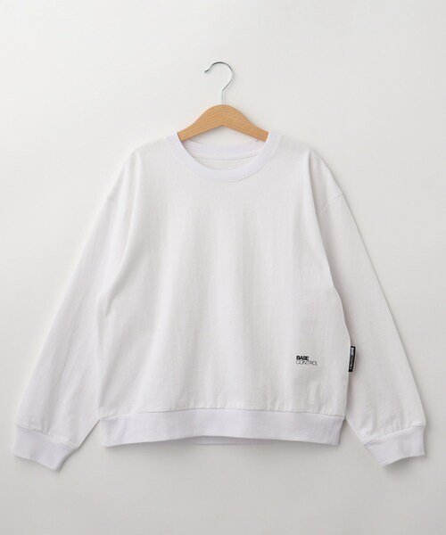 BASECONTROL（ベースコントロール）の「 KIDS コットン天竺 BCロゴグラフィック スーパービッグシルエットロンT（Tシャツ ...