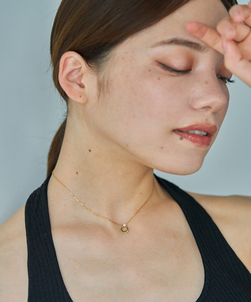 ROOM（-）の「[K18GP] seek the amulet necklace -Oct.-（ネックレス）」 - WEAR