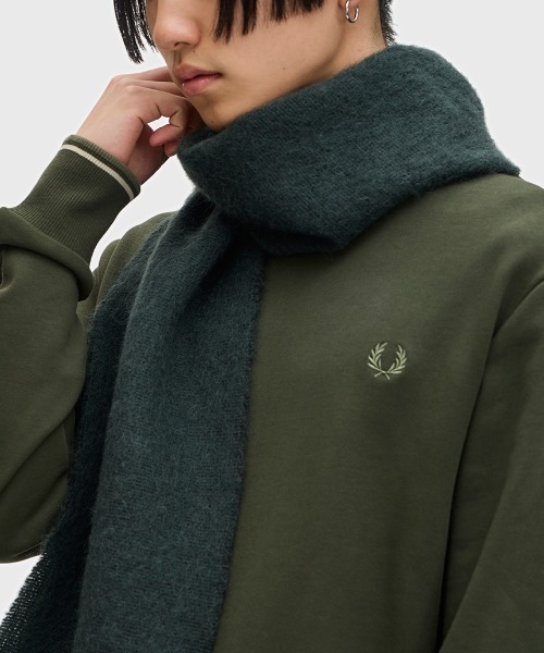 FRED PERRY（フレッドペリー）の「Brushed Wool Scarf（マフラー）」 - WEAR