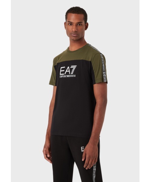 【エンポリオ アルマーニ EA7】TRAIN ATHLETIC COLOUR BLOCK 半袖Tシャツ（Tシャツ/カットソー）｜EMPORIO ARMANI EA7（エンポリオアルマーニイー ...