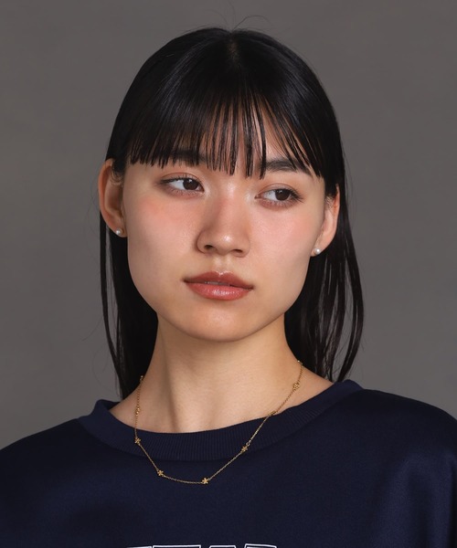 LHME（エルエイチエムイー）の「LHME “MELLOW”1粒パールピアス/5mm/サージカルステンレス316L（金属アレルギー対応）（ピアス（両耳用））」 - WEAR