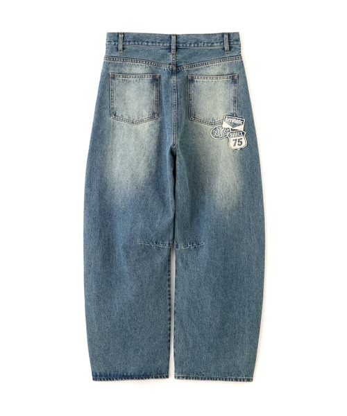 WAPPEN BARREL LEG DENIM PANTS（デニムパンツ）｜AVIREX