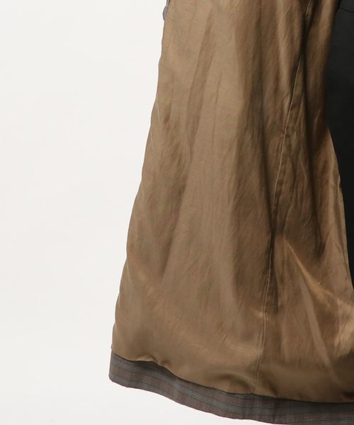 BLACK BY MOUSSY（ブラックバイマウジー）の「gun flap stand collar coat〈ガンフラップスタンドカラー ...