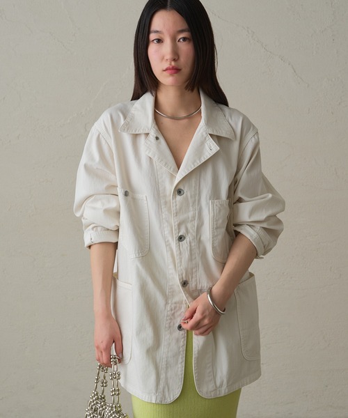 Loungedress（ラウンジドレス）の「【ainode/アイノデ】satomiカバーオール（デニムジャケット）」 - WEAR