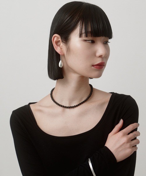 【novice】Drop Hook Pierce[Silver925]（ピアス（両耳用））｜novice（ノーヴィス）のファッション通販 ...