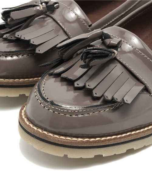 LE TALON（ルタロン）の「GAIMO エナメルキルトローファー（その他シューズ）」 - WEAR