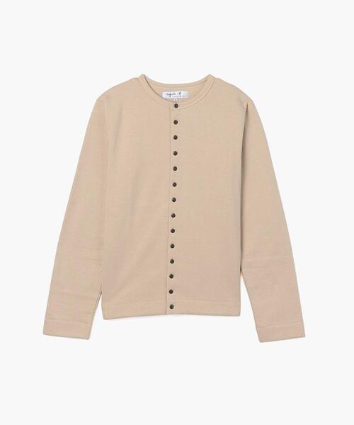 M412 CARDIGAN カーディガンプレッション Bio [Made in France]（カーディガン/ボレロ）｜agnes b ...