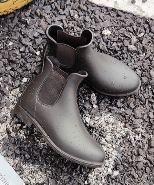 Burner（バーナー）の「【OKUOKU 0909】 シンセティックレザー ショートブーツ oku-shoes-581309847621 ...