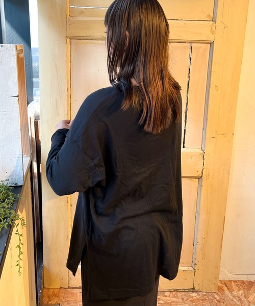 MILLER（ミラー）の「【 Robert P. Miller / ロバート・ピー・ミラー 】 シアー クルーネック カットソー トップス ...