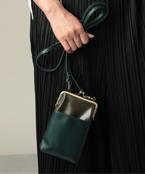 SETUP7（セットアップセブン）の「【SETUP7】がま口スマホショルダーポーチ 7641 MKS（ショルダーバッグ）」 - WEAR