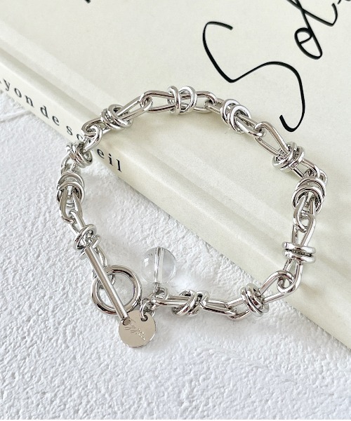 【Tiny gem room】天然石デザインチェーンブレスレット(MA)（ブレスレット）｜tone（トーン）のファッション通販 - ZOZOTOWN