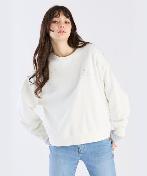To b. by agnes b. x RED CARD TOKYO OVERSIZED SWEATSHIRT オーバーサイズスウェットシャツ ...