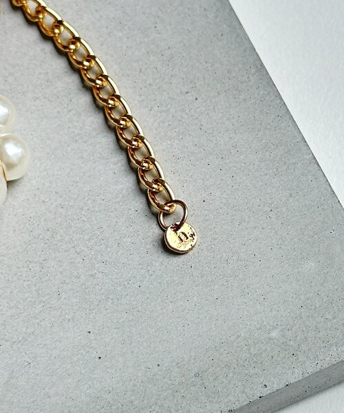 Thevon（ゼボン）の「【heilly】ボリュームパールショートネックレス（リング）」 - WEAR