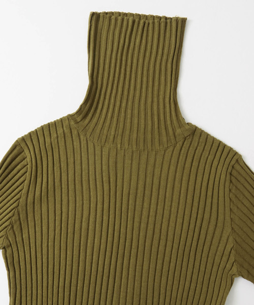 KBF（ケイビーエフ）の「illi RIBタートルニット（ニット/セーター）」 - WEAR