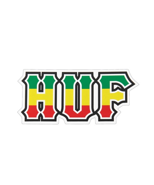HUF（ハフ）の「RIGHTEOUS HUF STICKER / HUF ステッカー（ステッカー/テープ）」 - WEAR
