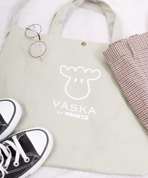 VASKA by moz（ヴェスカ バイ モズ）の「JUNE SELECT VASKA by moz ベーシック2WAYキャンバストートバッグ（トートバッグ）」 - WEAR