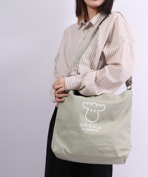 VASKA by moz（ヴェスカ バイ モズ）の「JUNE SELECT VASKA by moz ベーシック2WAYキャンバストートバッグ（トートバッグ）」 - WEAR