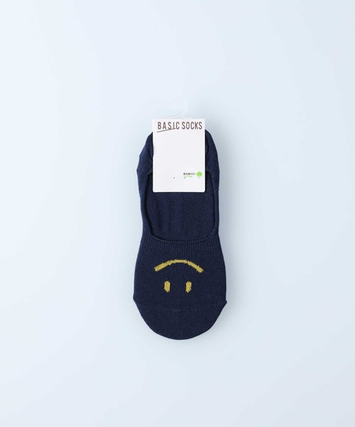 【セール】【BASIC SOCKS】ISフロントスマイルガラ（ソックス/靴下）｜Right-on（ライトオン）のファッション通販 - ZOZOTOWN