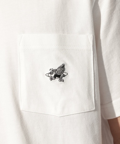 BAYFLOW（ベイフロー）の「【RYU AMBE×BAYFLOW】イラストTEE（Tシャツ/カットソー）」 - WEAR