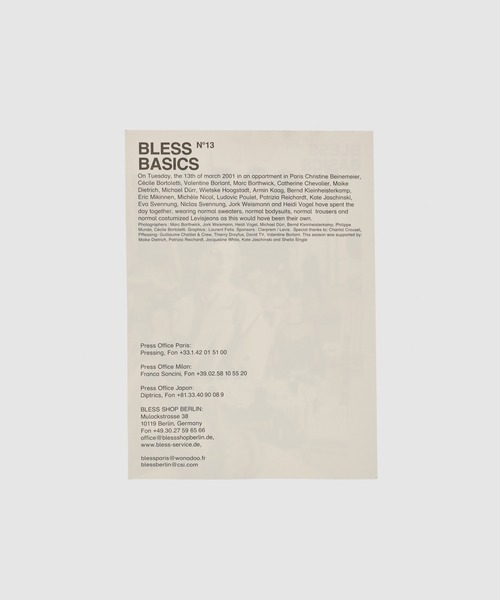 BLESS（ブレス）の「BLESS Postcard Set Of 50（ポスター/アート）」 - WEAR