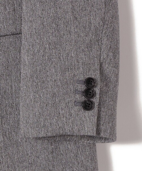 セール】〈手洗い可能〉ウール 調 合繊 ダブル ジャケット（テーラード