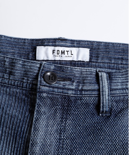 FDMTL（ファンダメンタル）の「FDMTL/ファンダメンタル/Boro Patchwork Pants 3YR Wash（デニムパンツ）」 - WEAR