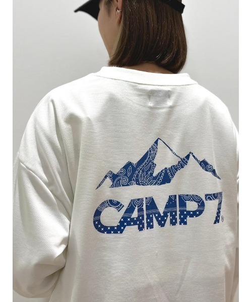 CAMP7（キャンプセブン）の「【CAMP7】袖ロゴエンボスクルー（Tシャツ/カットソー）」 - WEAR