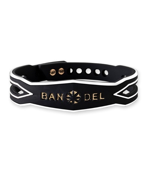 BANDEL（バンデル）の「【BANDEL】/Slash Bracelet Monochrome＆Gold（ブレスレット）」 - WEAR