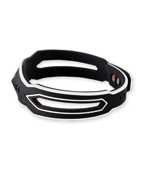 BANDEL（バンデル）の「【BANDEL】/Slash Bracelet Monochrome＆Gold（ブレスレット）」 - WEAR