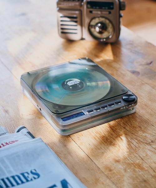 RELAX（リラックス）の「〈RELAX/リラックス〉PIXEL TUNES CD PLAYER / ピクセルチューンズ CDプレーヤー（スピーカー）」 - WEAR