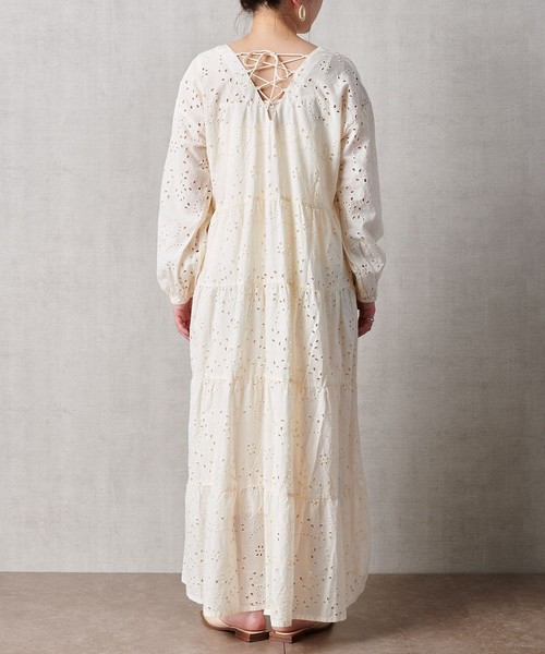 FREAK'S STORE（フリークスストア）の「【WEB限定】シフリ刺繍 ティアードワンピース（ワンピース）」 - WEAR