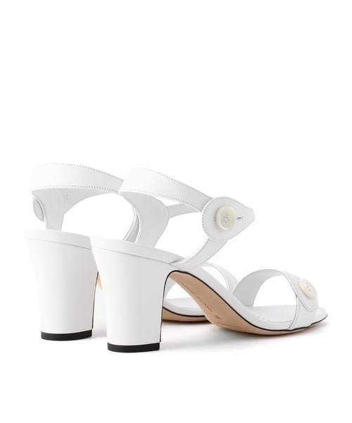 ESTNATION ストラップサンダル（37） 中古】ノダレト レザーバレエ